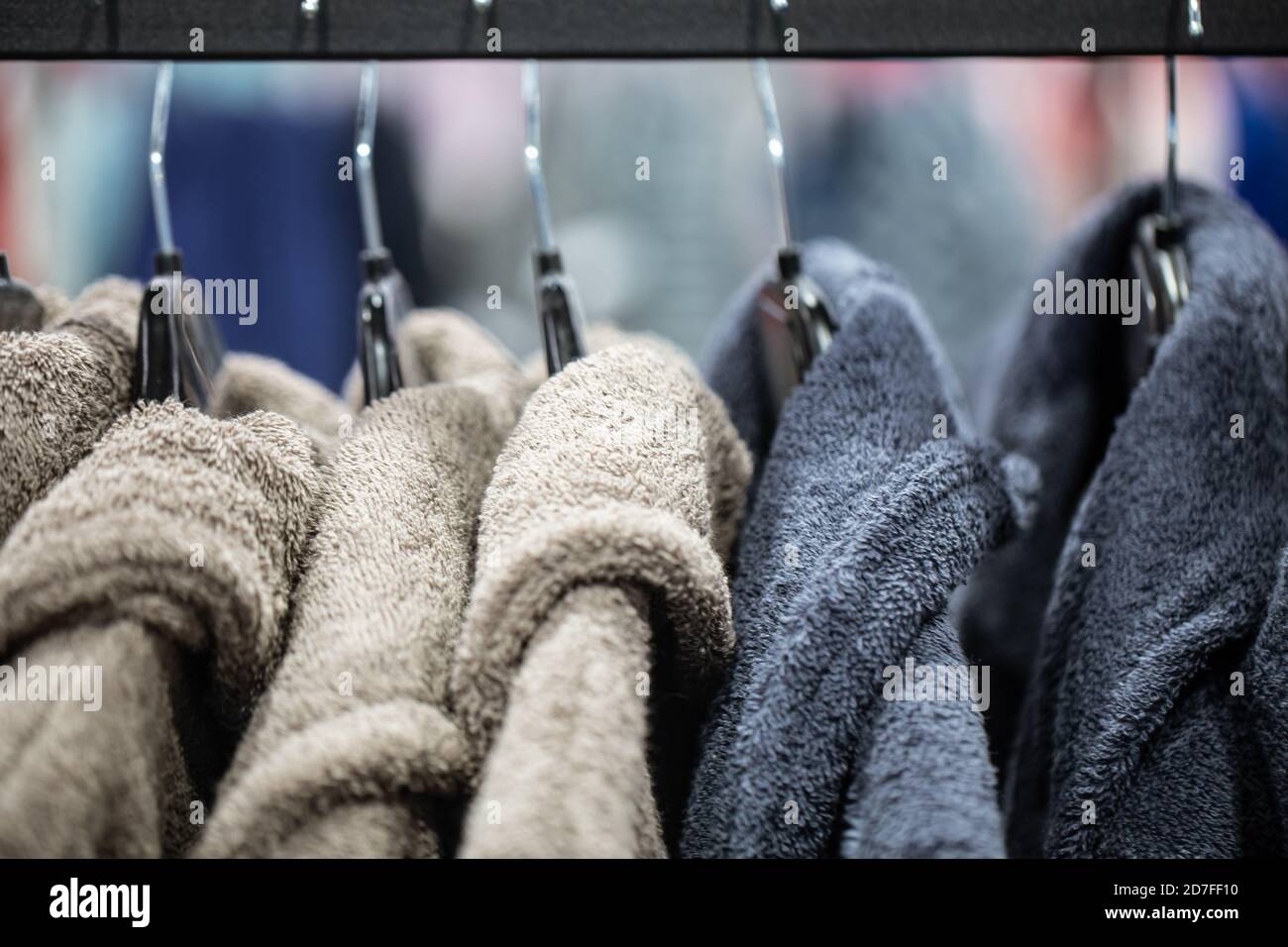 Bathrobe display hi-res stock photography and images - Alamy