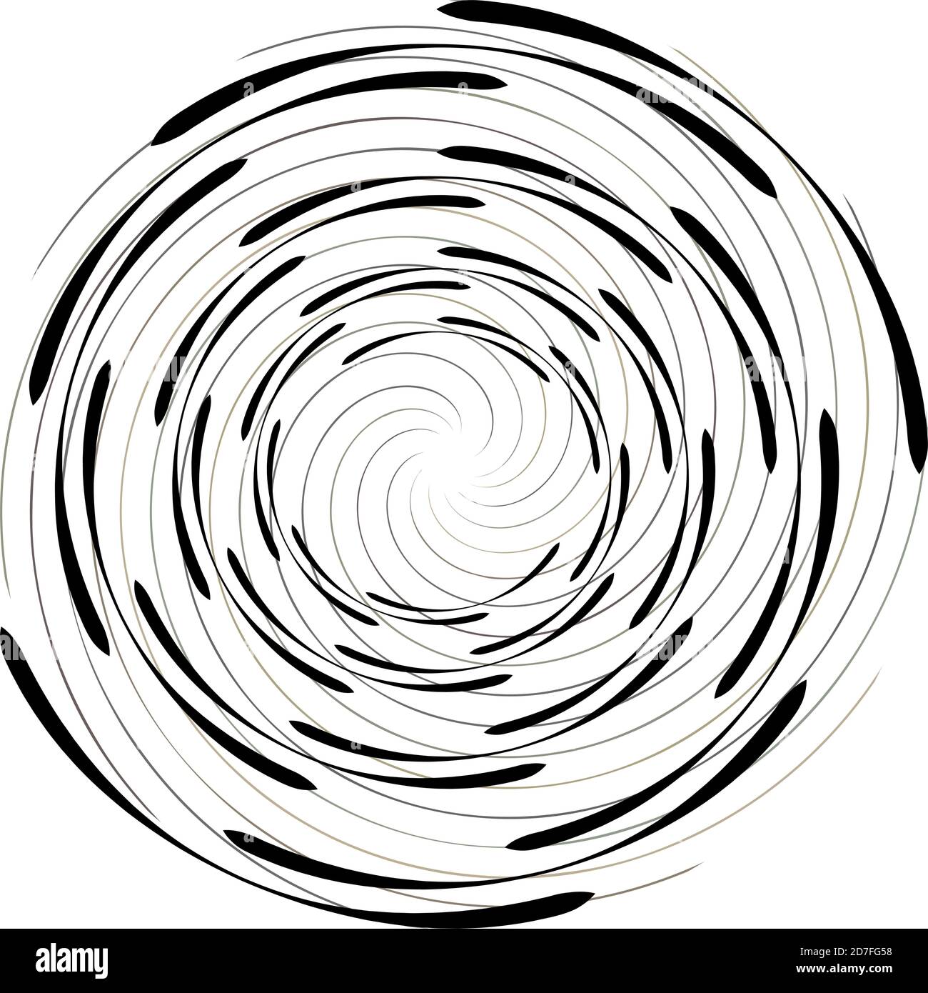 Overlaying abstract Spiral, Swirl, Twirl vector. Volute, helix ...