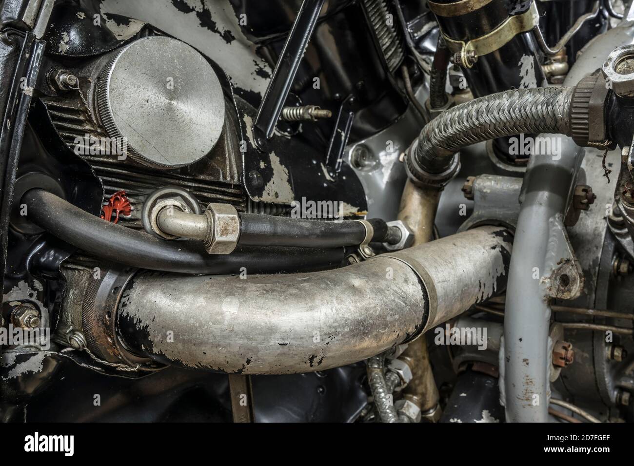 Rotary plane engine hi-res stock photography and images - Alamy