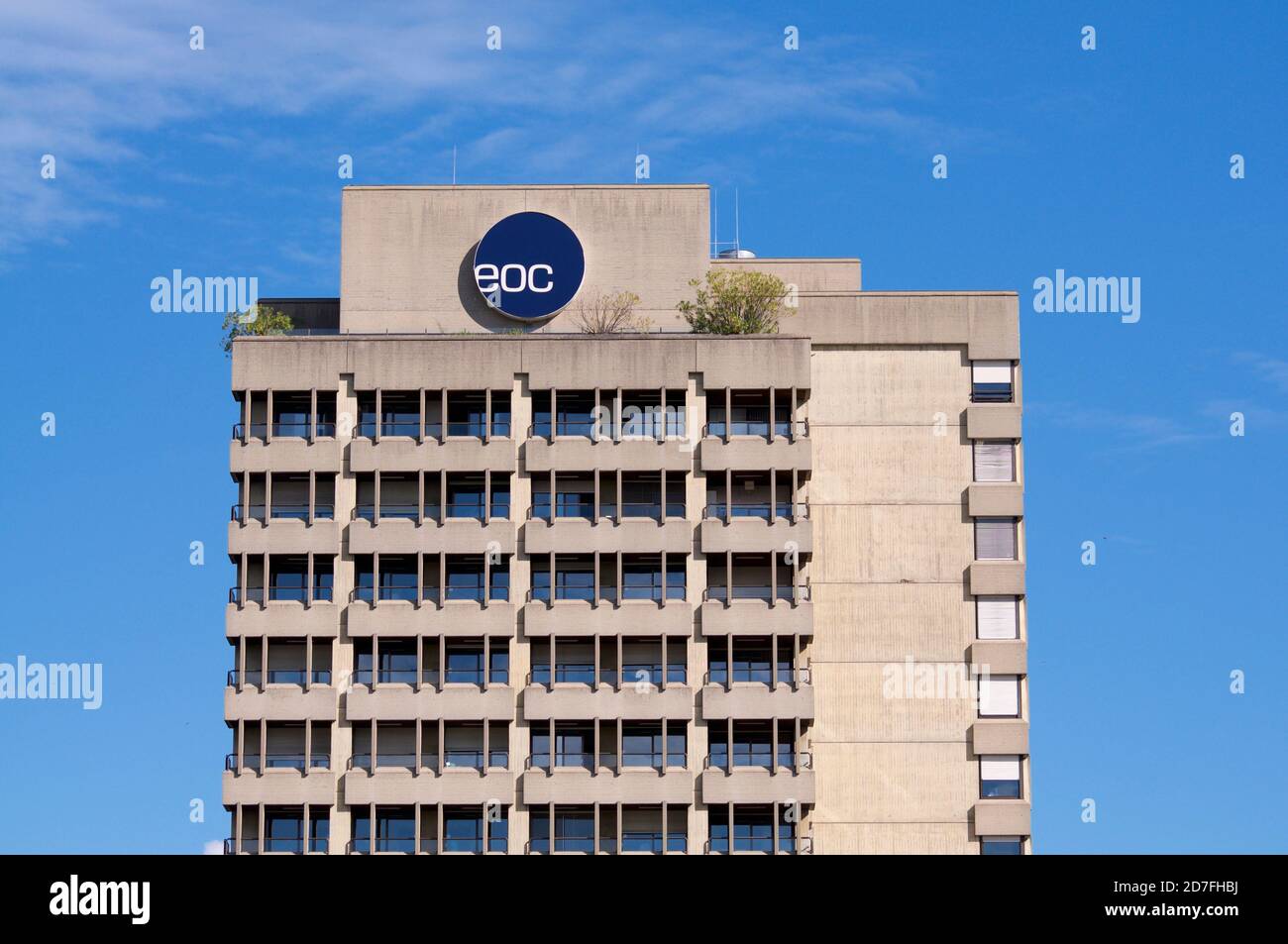 Lugano, Ticino, Switzerland - 14th October 2020 : View of the Civico ...