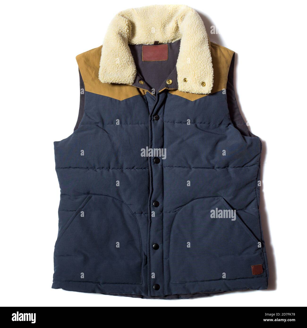 Blue winter jacket Stock Photo - Alamy