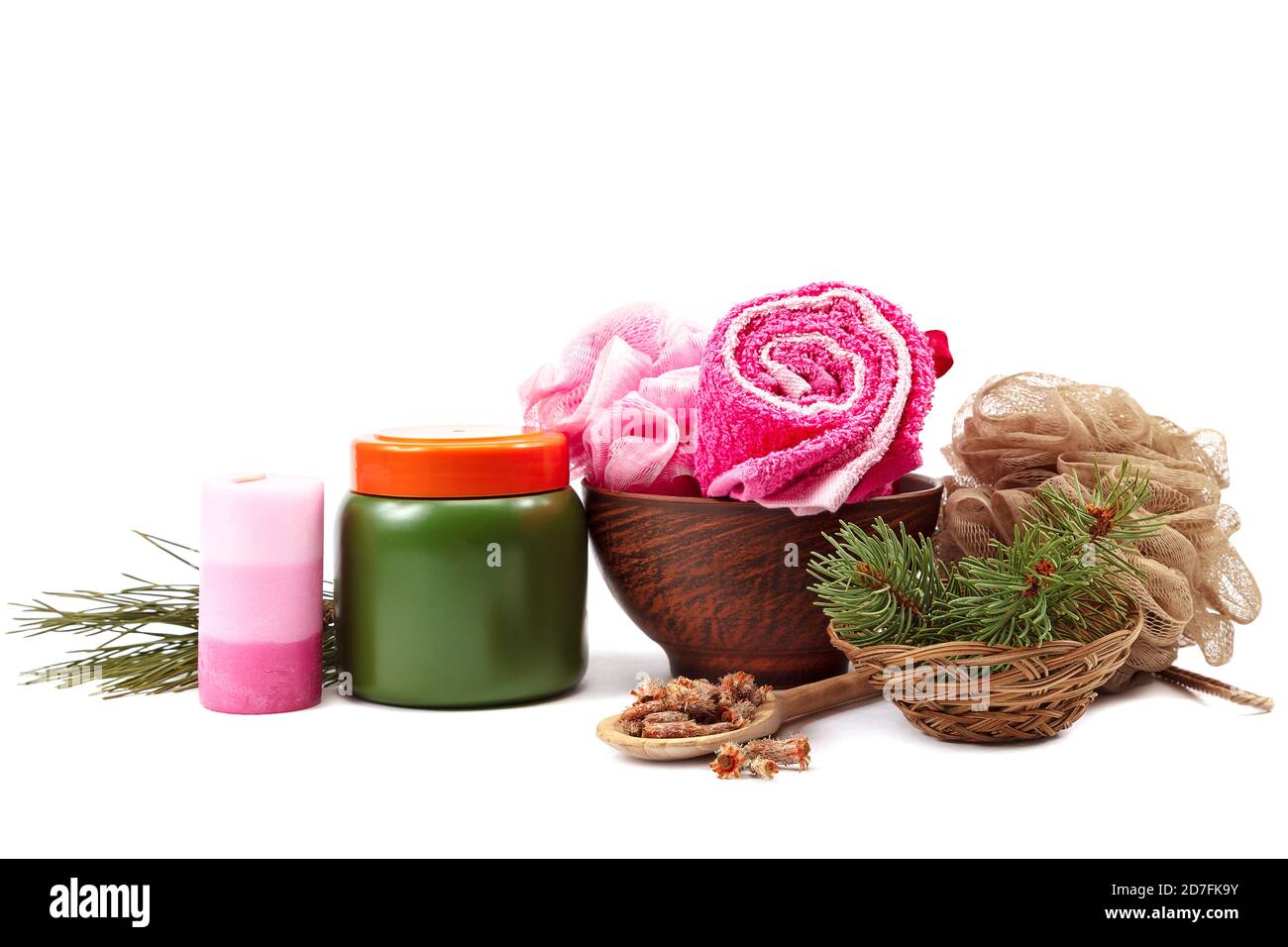 Hygiene products shampoo towel hi-res stock photography and images - Alamy