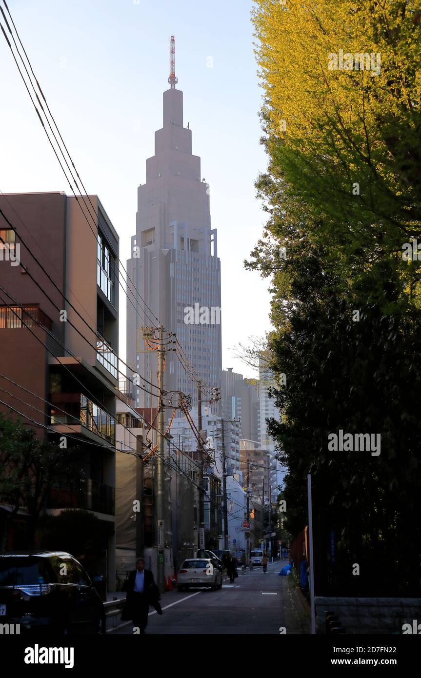 Ntt Docomo Yoyogi Tower High Resolution Stock Photography and Images ...