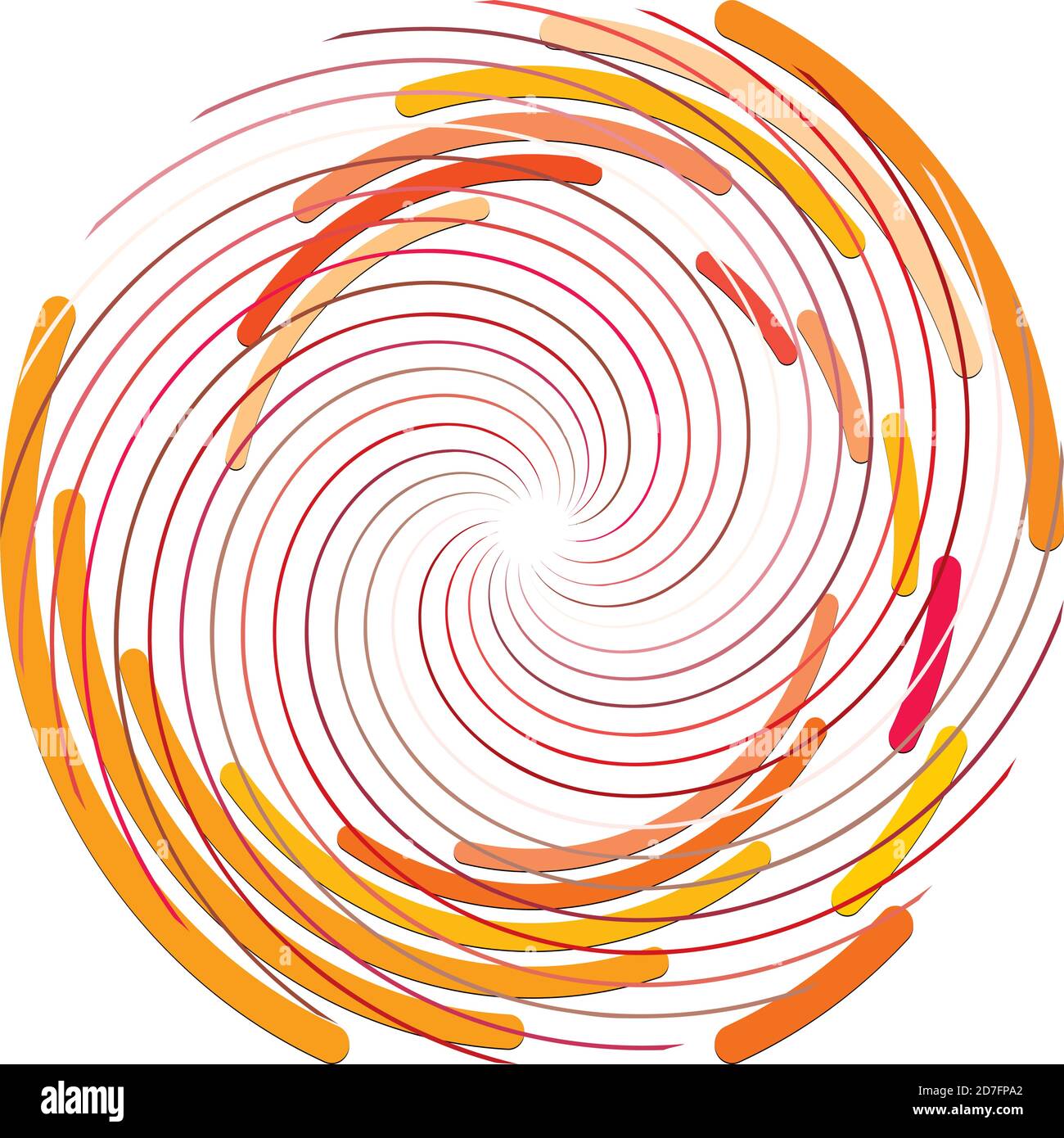 Overlaying abstract Spiral, Swirl, Twirl vector. Volute, helix ...