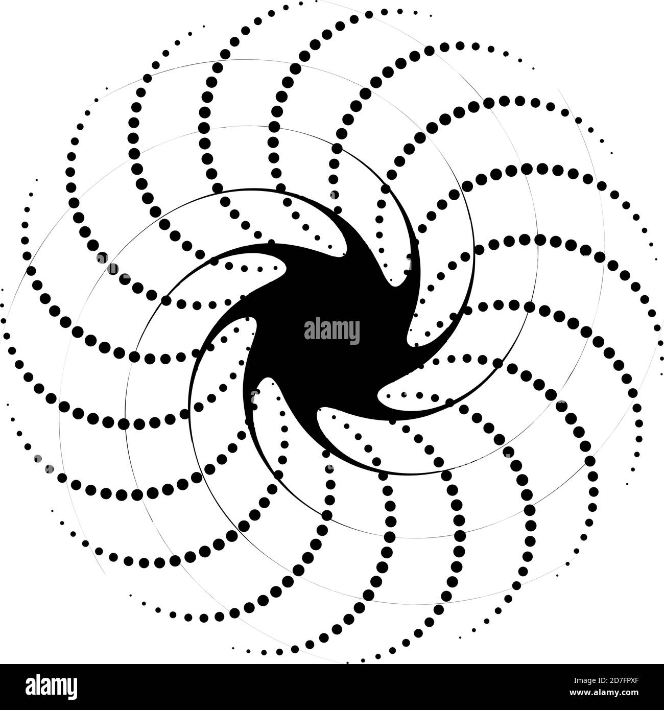 Overlaying abstract Spiral, Swirl, Twirl vector. Volute, helix ...