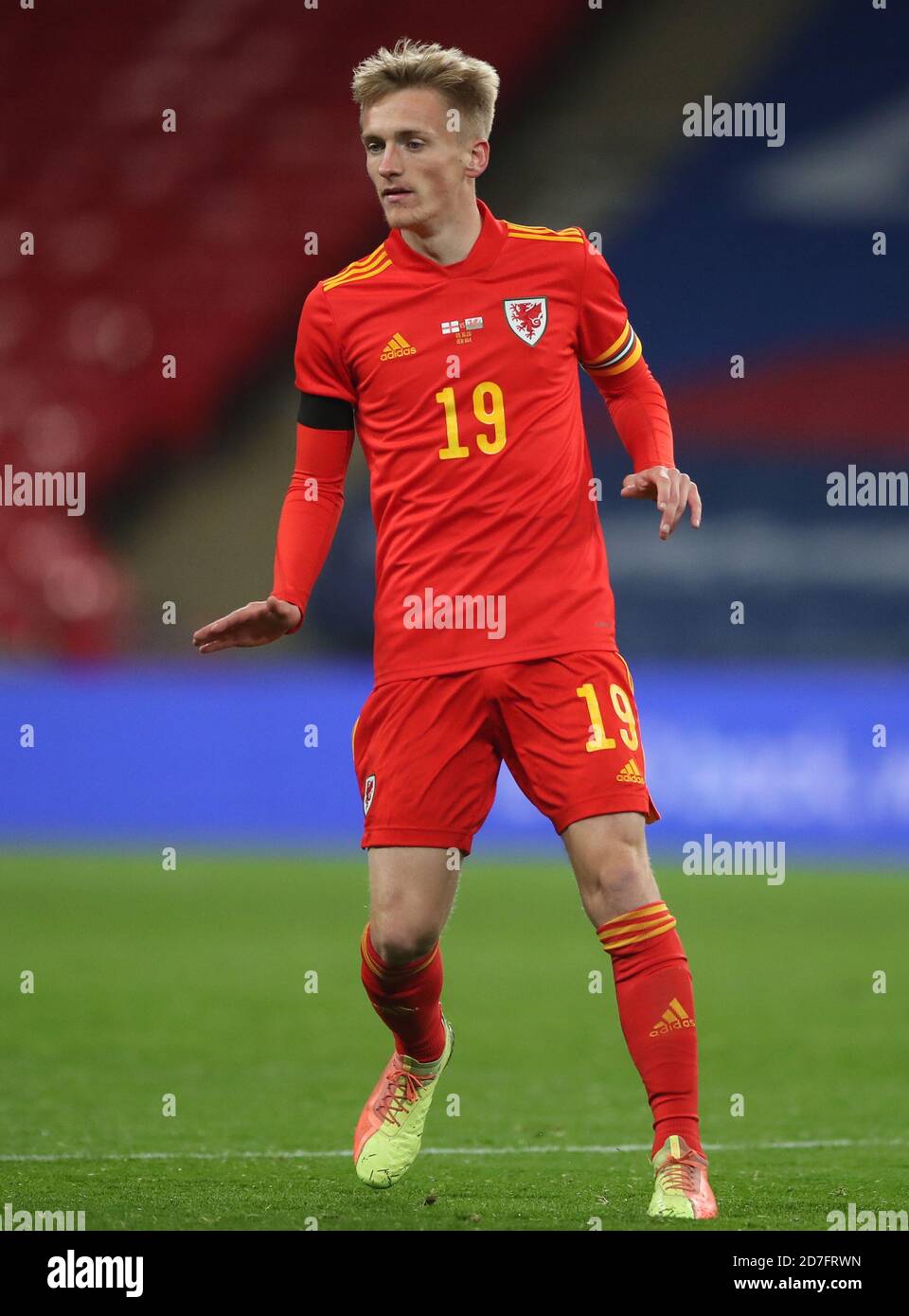 Wales' Matthew Smith during the international friendly match at Wembley ...