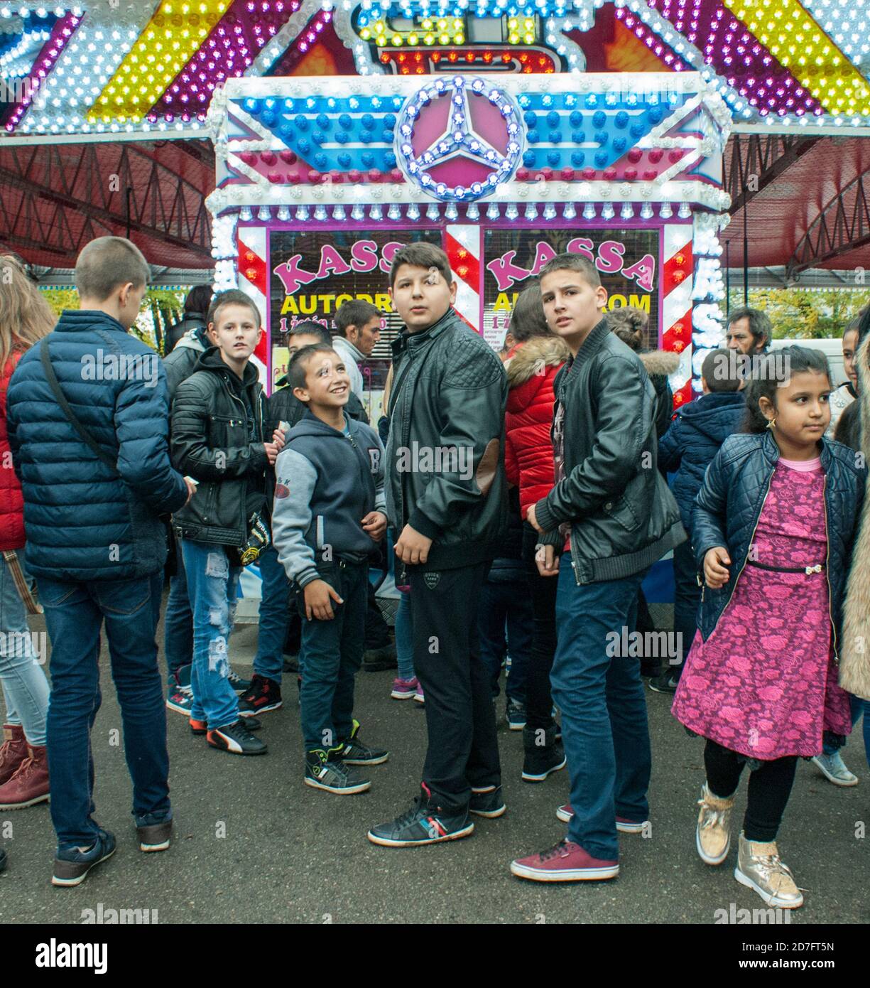 Feast of the town of Radomir. Bulgaria. Day of St. Demetrius ...
