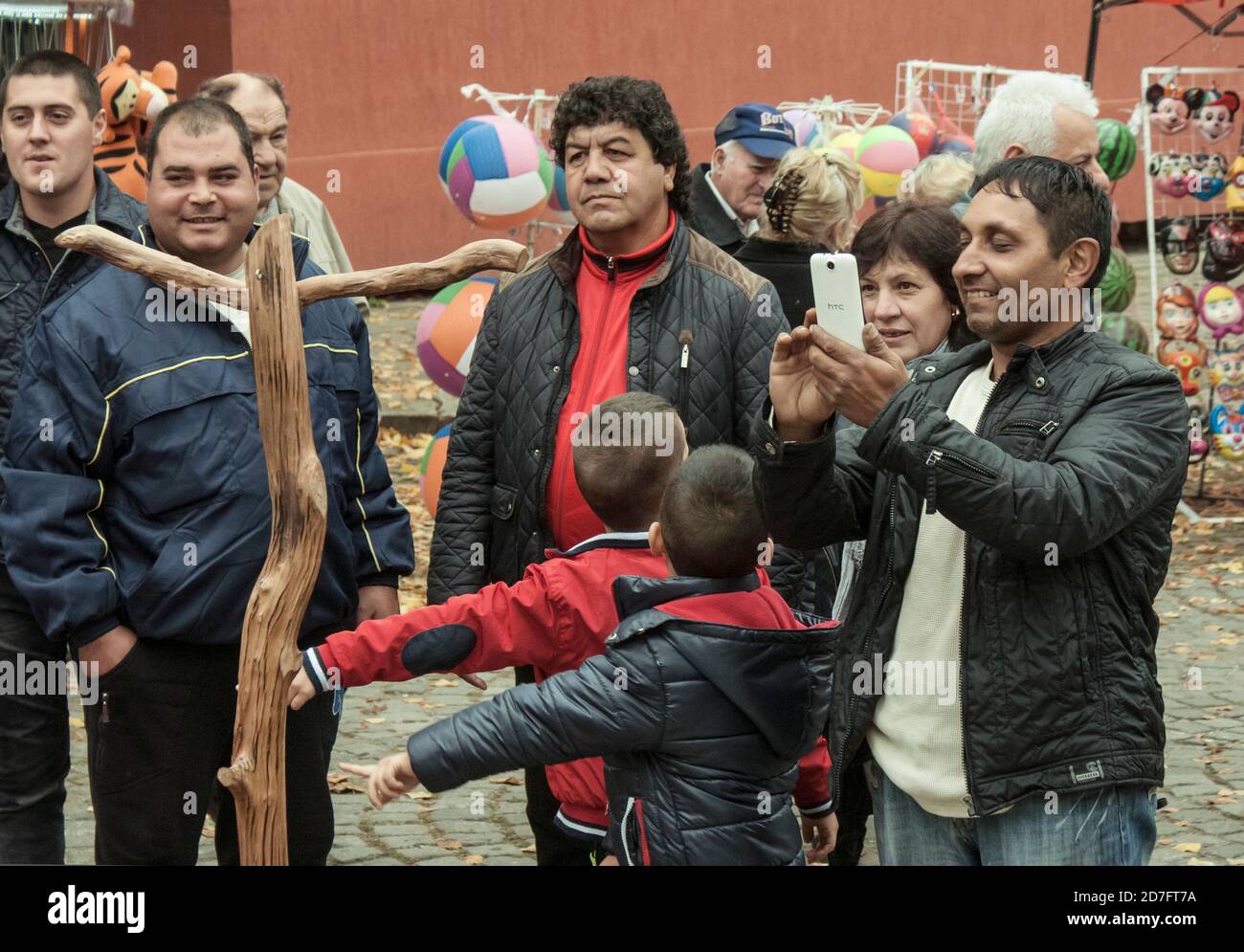 Feast of the town of Radomir. Bulgaria. Day of St. Demetrius ...