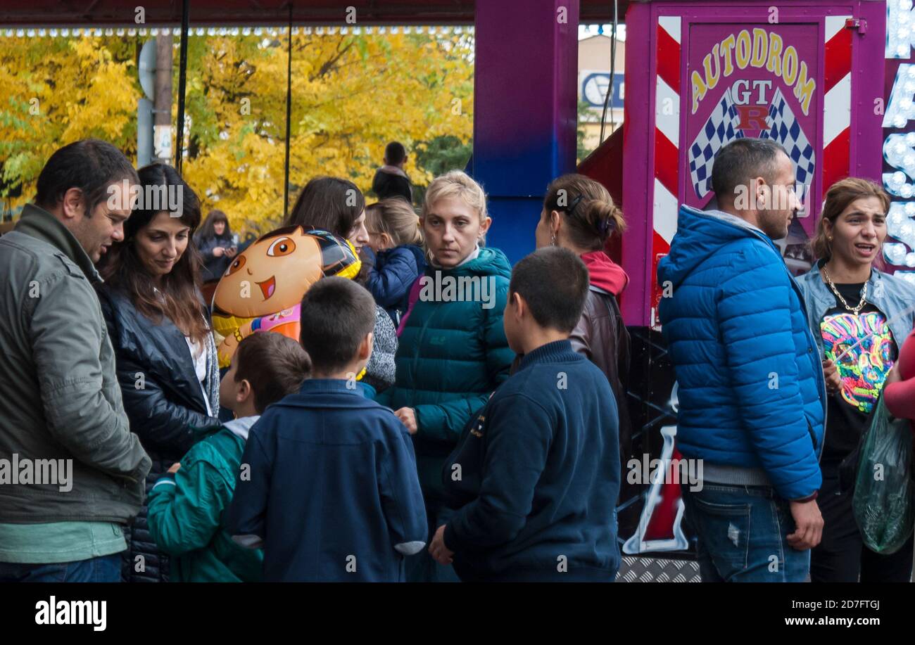 Feast of the town of Radomir. Bulgaria. Day of St. Demetrius ...