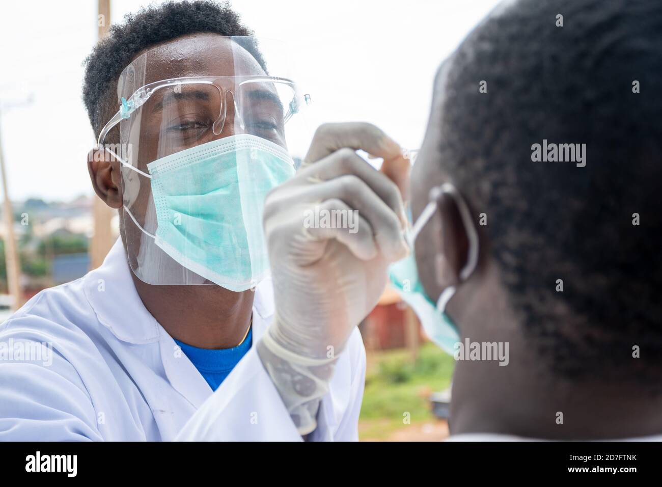 African lab hi-res stock photography and images - Alamy