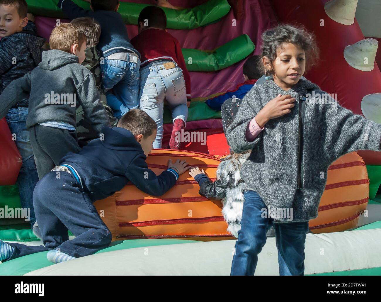 Feast of the town of Radomir. Bulgaria. Day of St. Demetrius ...