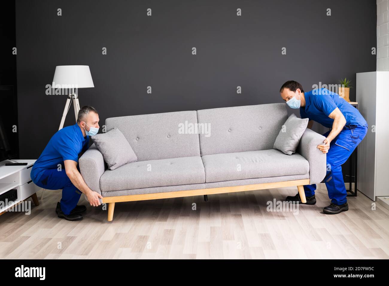 Moving house face mask hi-res stock photography and images - Alamy