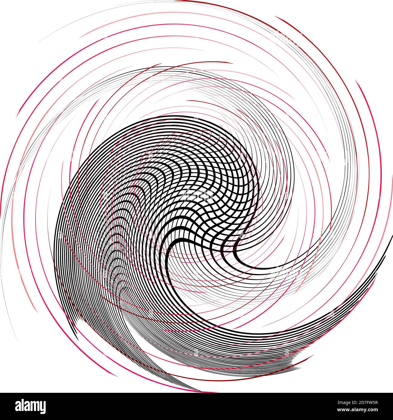 Overlaying abstract Spiral, Swirl, Twirl vector. Volute, helix ...