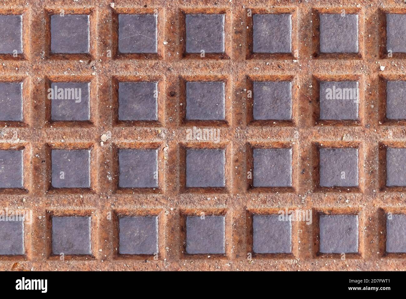 Detailed close up surface of rusty metal and steel with lots of ...