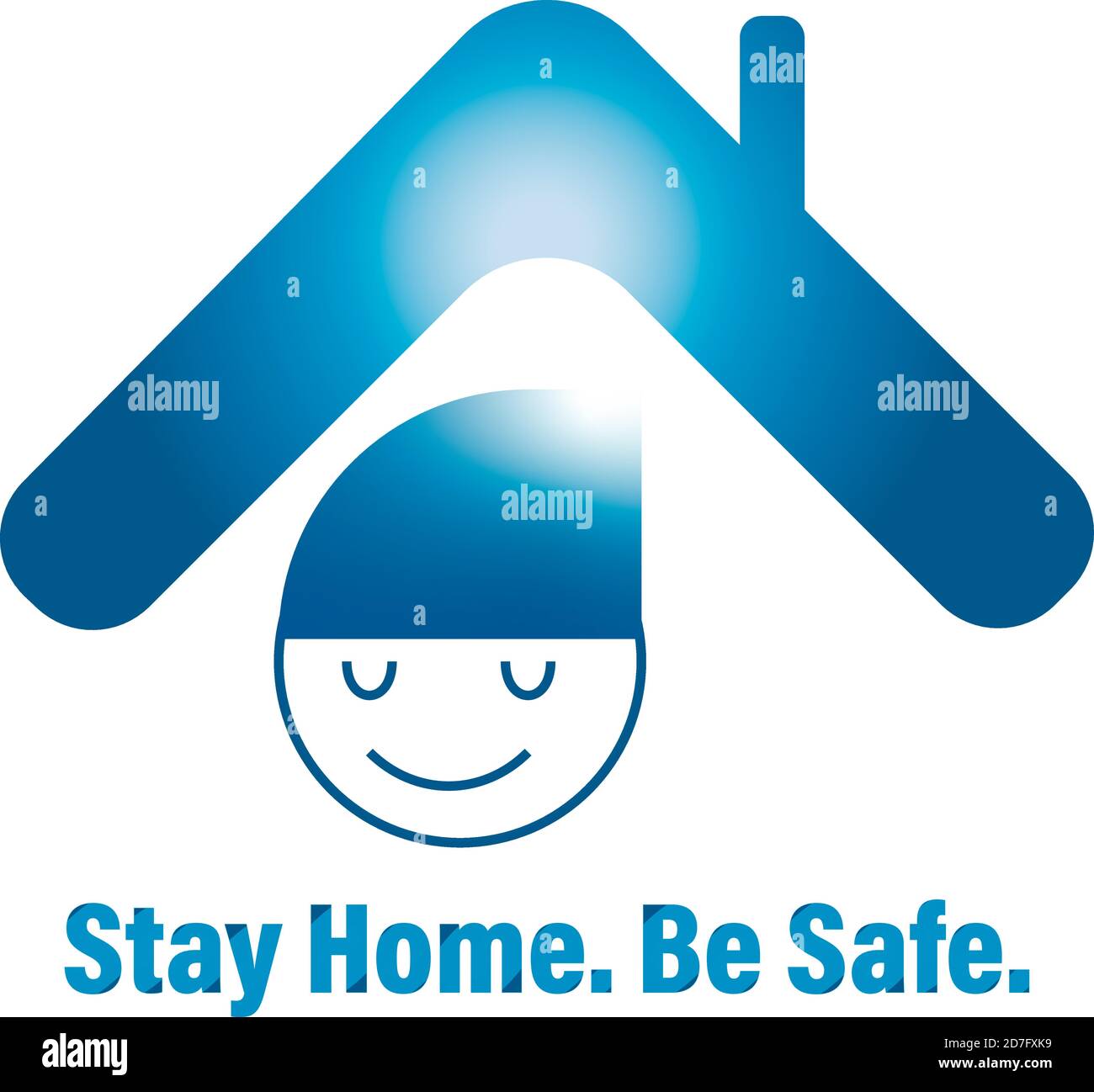 Be safe stay home Stock Vector Images - Alamy