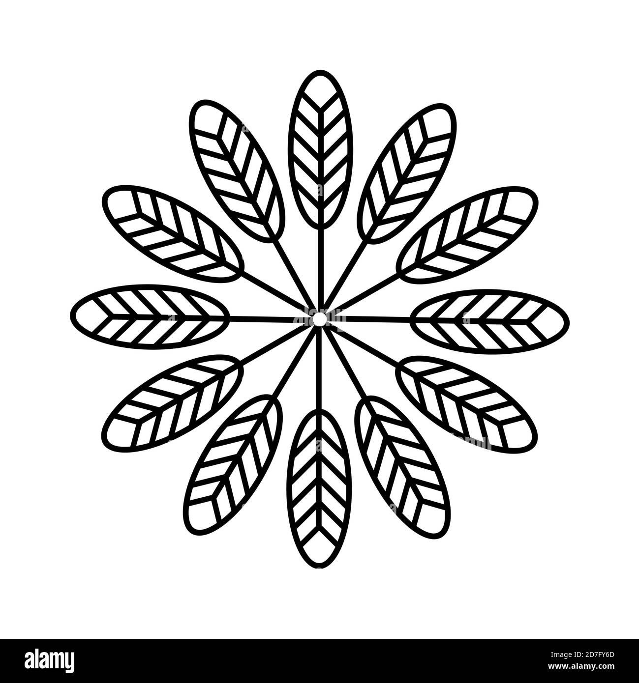 American symbol indigenous ethnic arrows signs texture Stock Vector ...