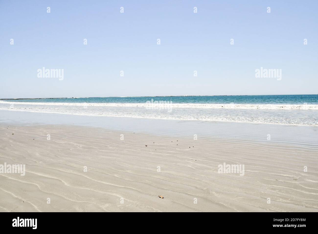 beach and sea, photo as a background , taken in Samara, Nicoya, Costa ...