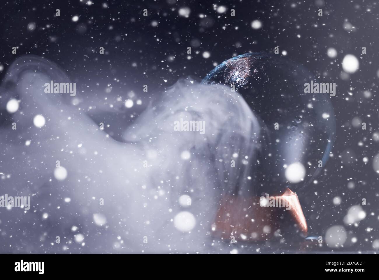 Crystal ball predict the fate. Guessing for the future Stock Photo - Alamy