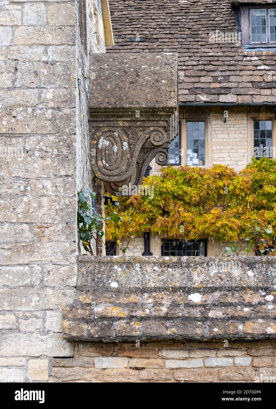Picturesque garden in Biddestone in the Cotswolds, UK Stock Photo - Alamy