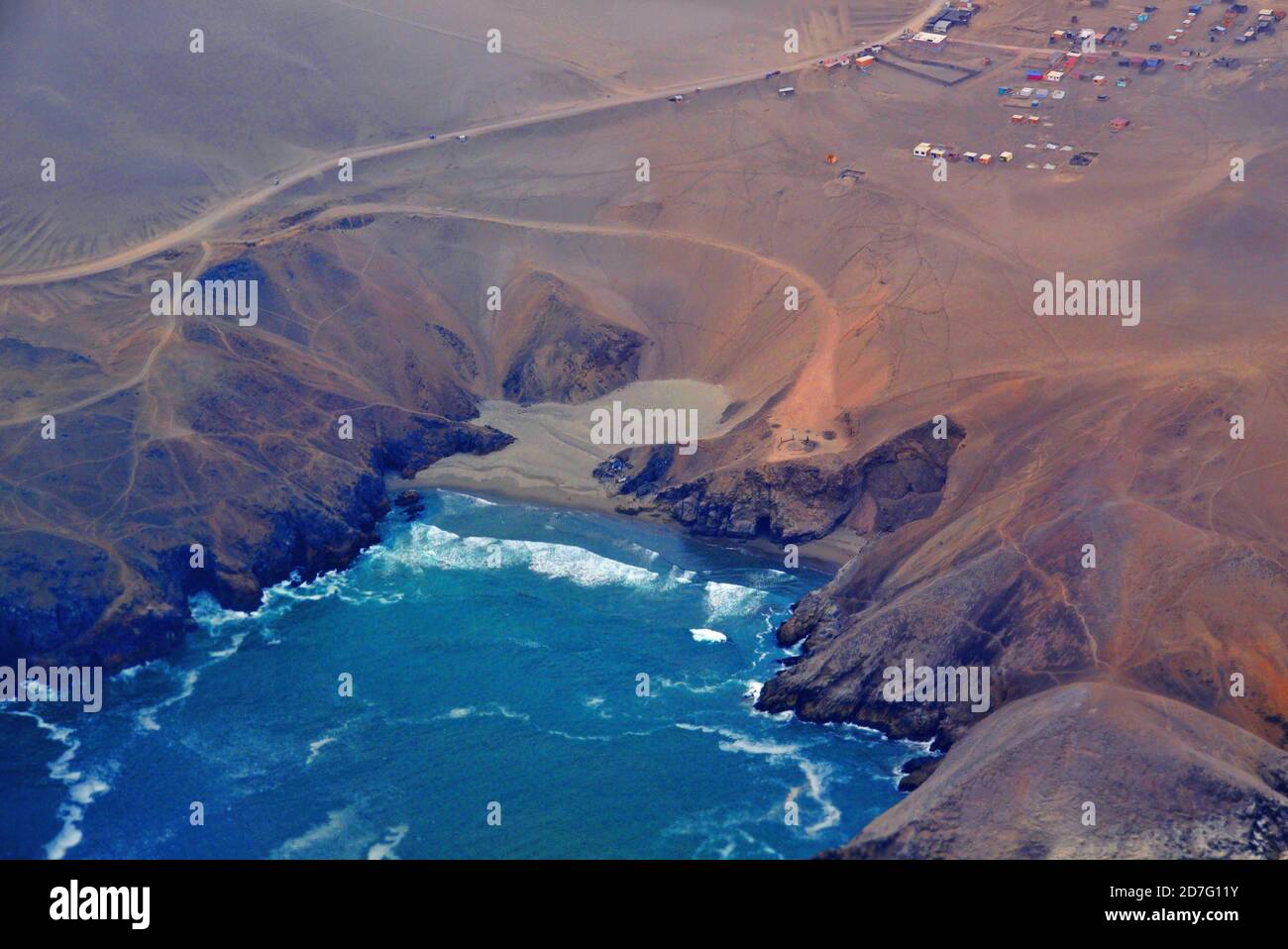 coasline on the north of Lima, Peru Stock Photo - Alamy
