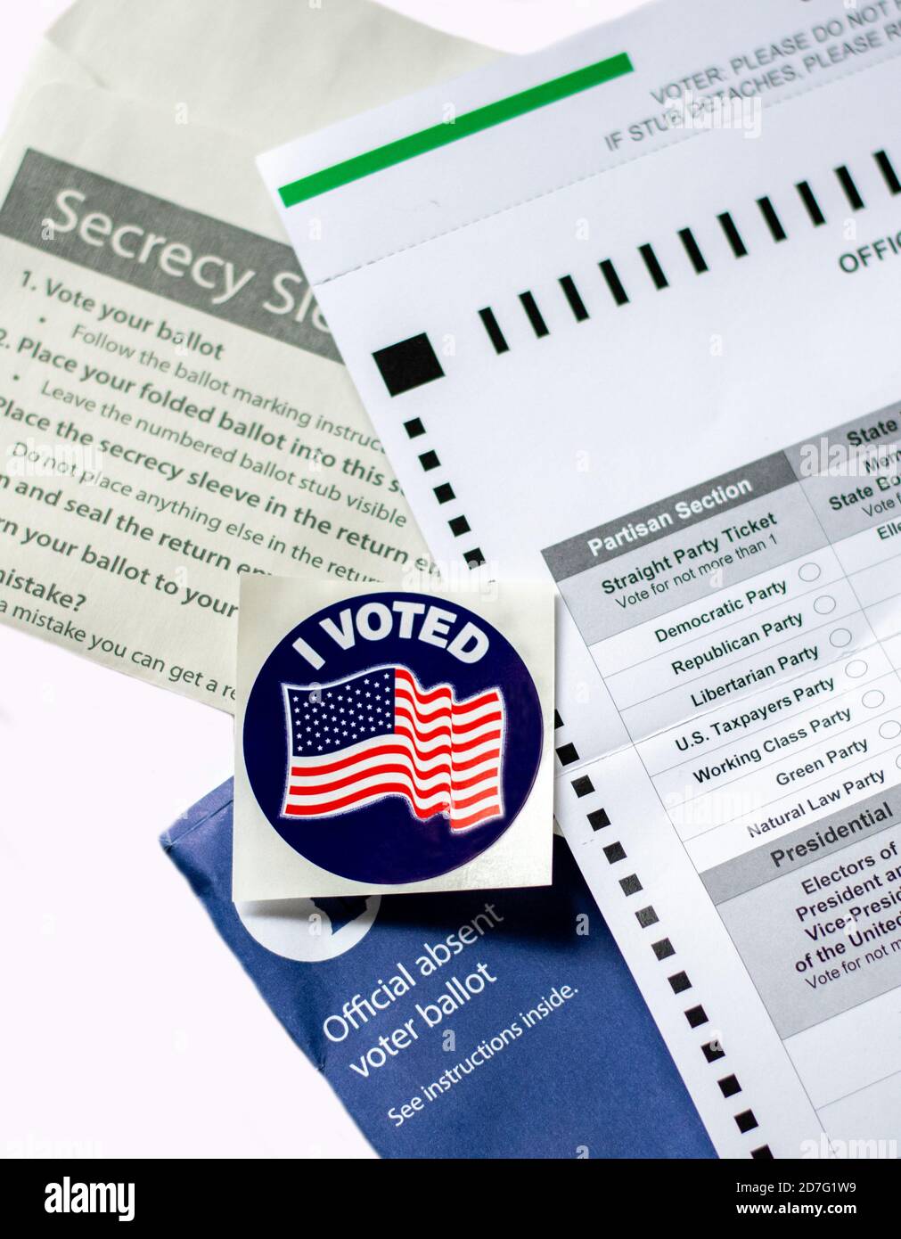 Ballot forms hi-res stock photography and images - Alamy