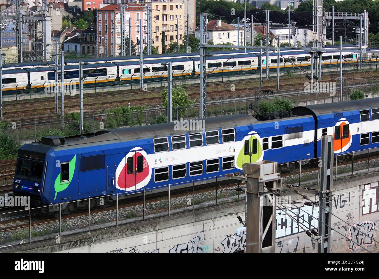 Rear of train hi-res stock photography and images - Alamy