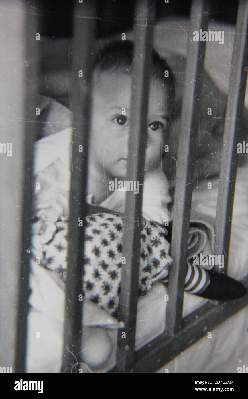 Baby portrait 1970s hi-res stock photography and images - Alamy