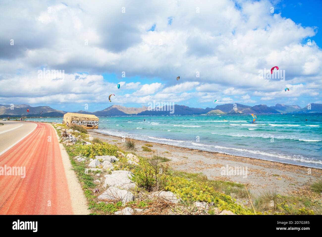 Alcudia beach mallorca hi-res stock photography and images - Alamy