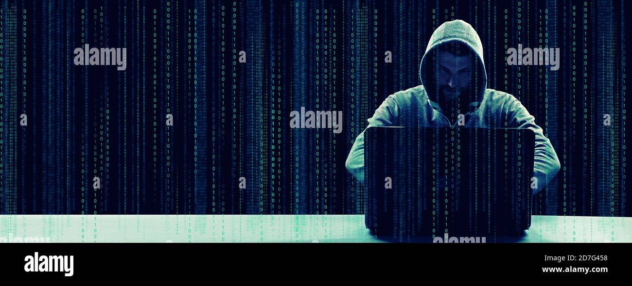 Hacker prints a code on a laptop keyboard to break into a cyberspace ...