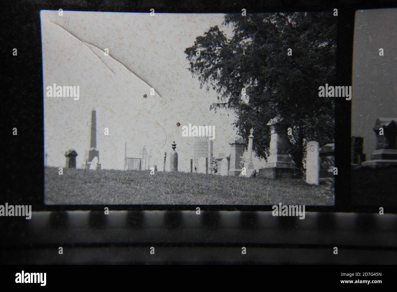 Fine 1970s black and white photography of a cemetery full of ...