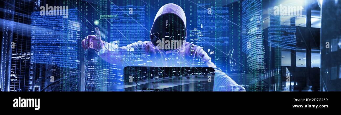 Hacker prints a code on a laptop keyboard to break into a cyberspace ...