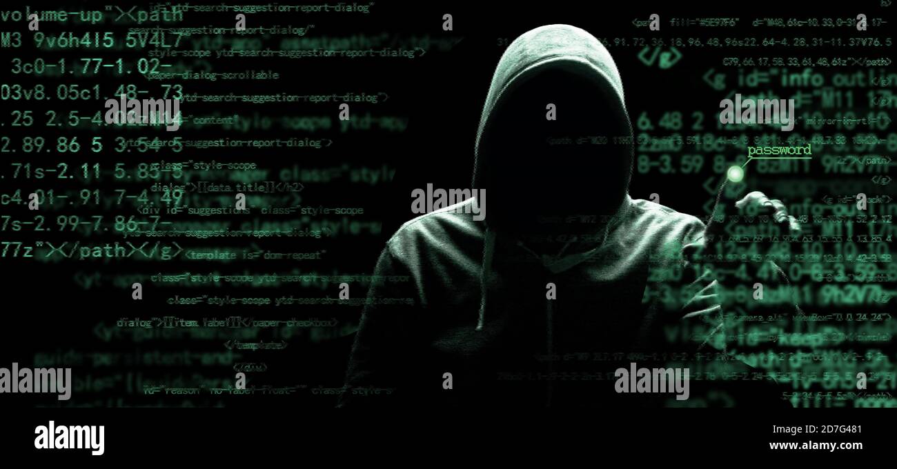 Hacker prints a code on a laptop keyboard to break into a cyberspace ...