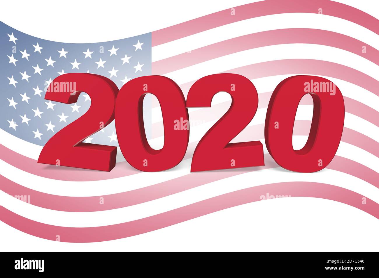 Election Day in United States 2020 Concept Stock Photo - Alamy