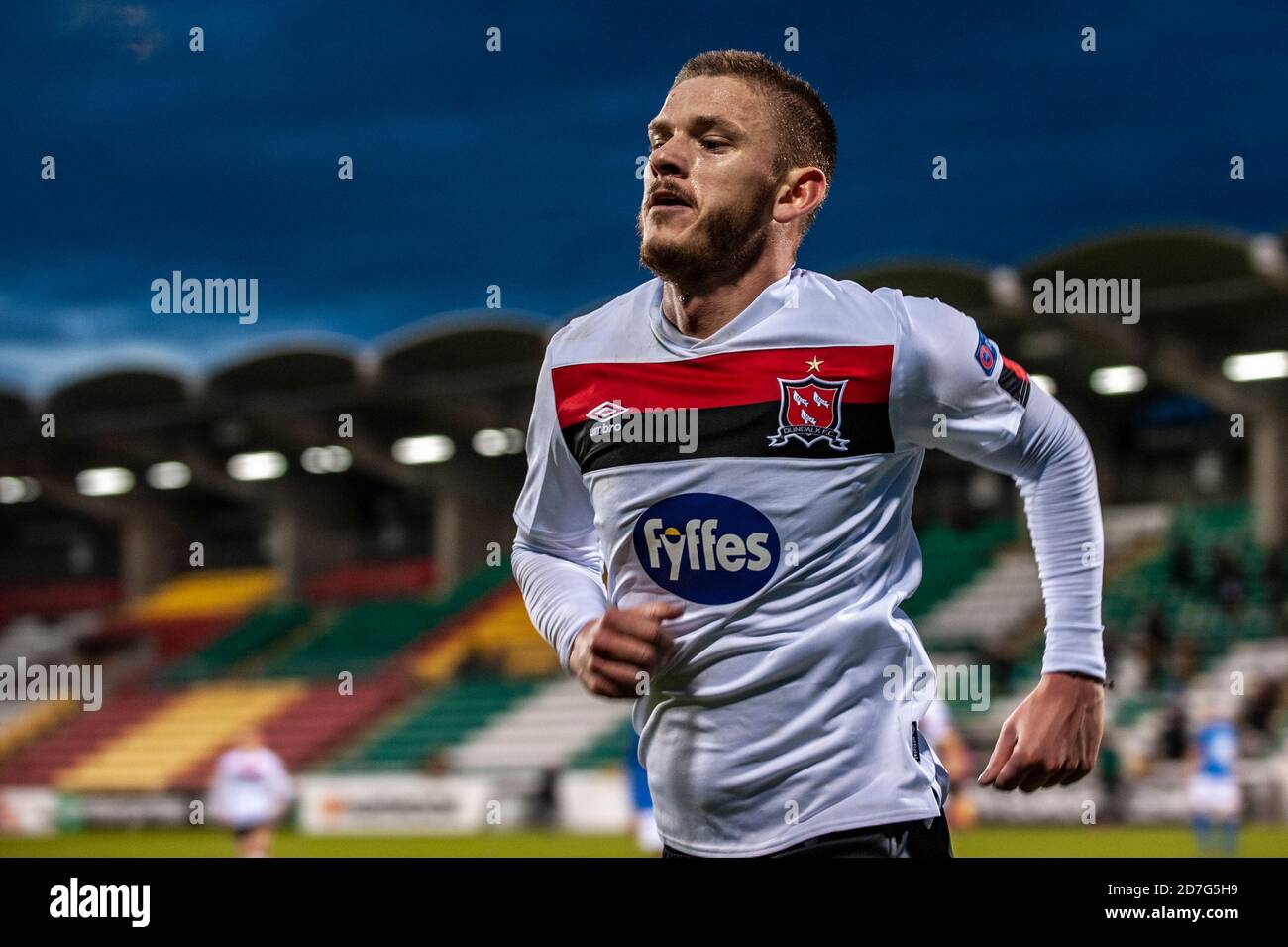Dublin, Ireland. 22nd Oct, 2020. Sean Murray of Dundalk celebrates ...