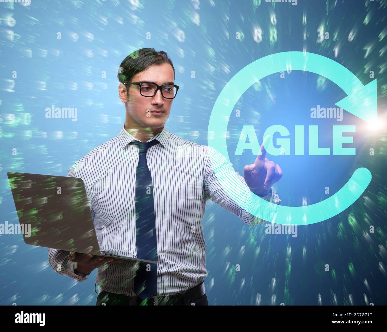 The concept of agile software development Stock Photo - Alamy