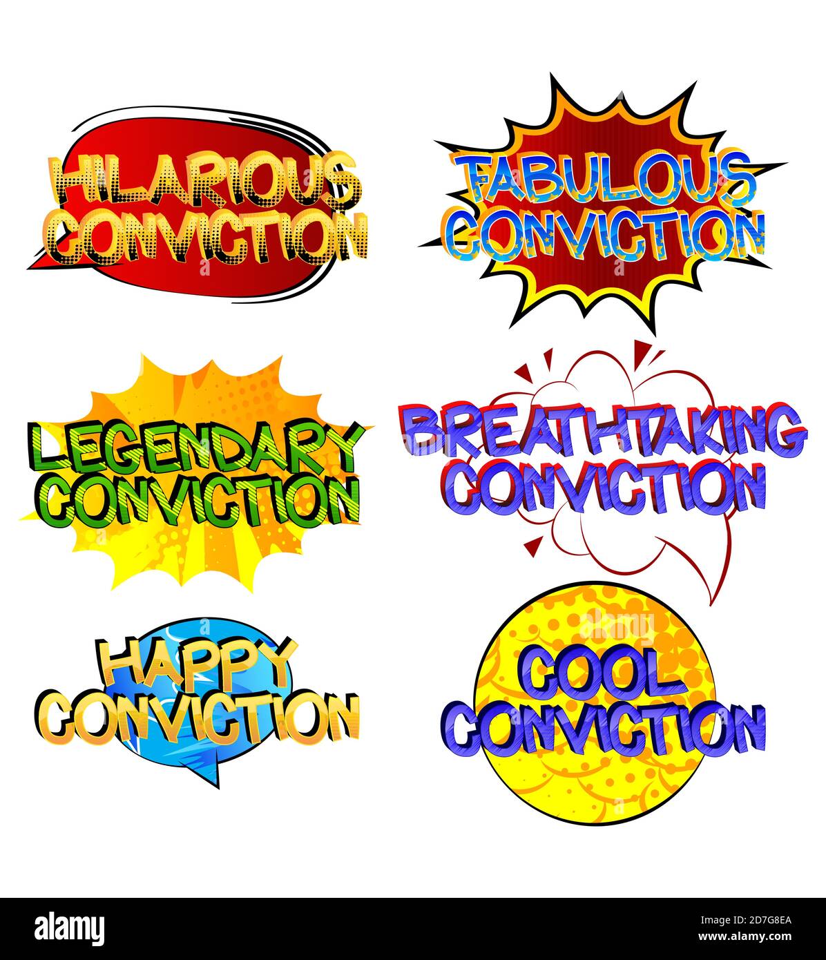 Comic action words Stock Vector Images - Alamy