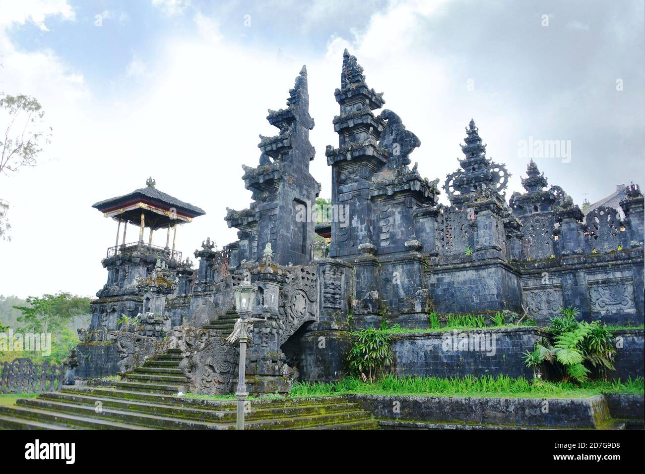 Besakih temple located in Karangasem regency. It is Mother of Hindu ...