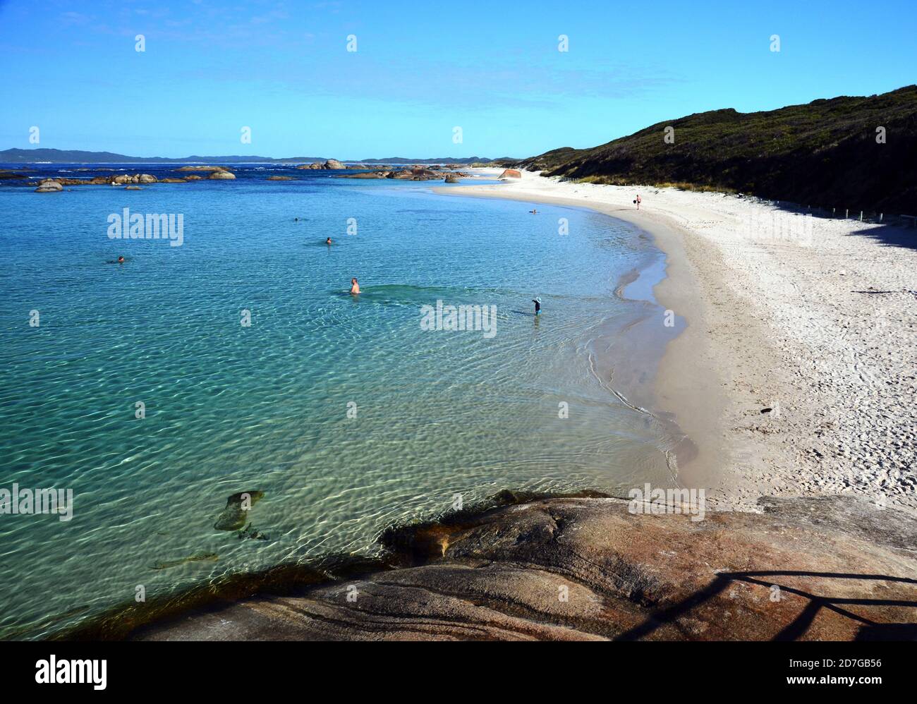 View of Greens Pool beach in Denmark Western Australia Stock Photo - Alamy