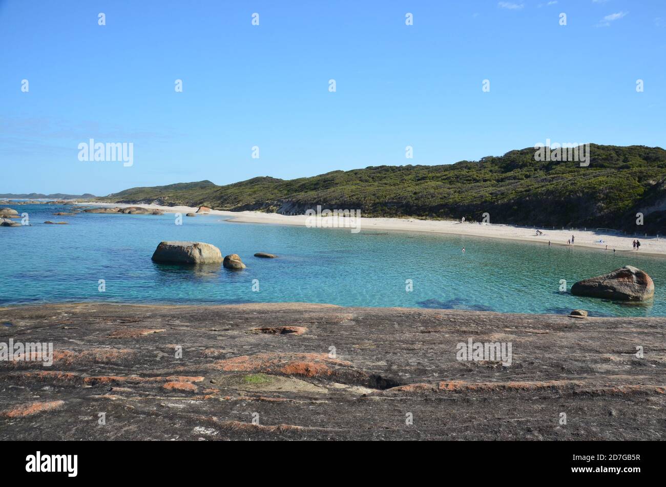 View of Greens Pool beach in Denmark Western Australia Stock Photo - Alamy