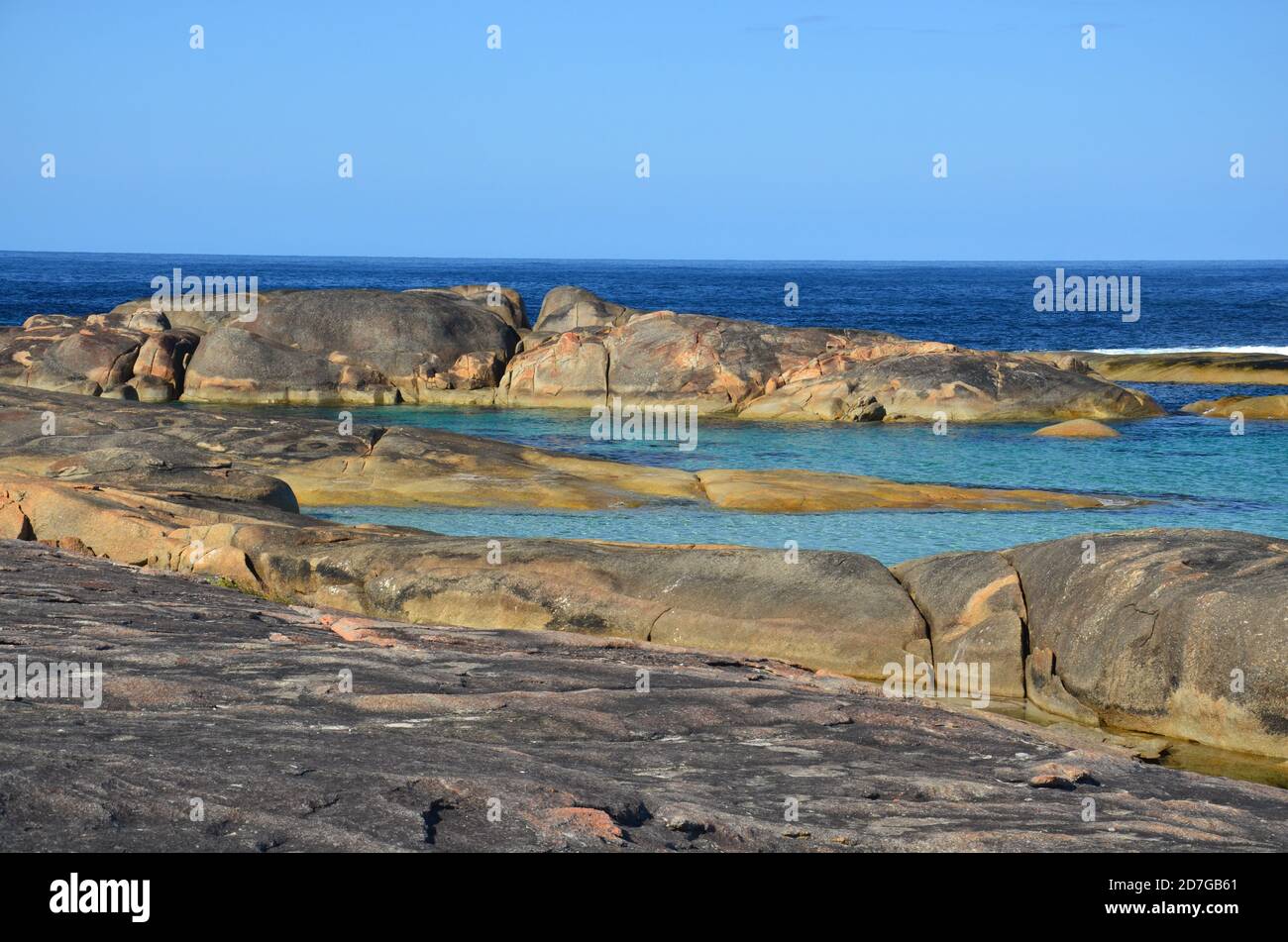 View of Greens Pool beach in Denmark Western Australia Stock Photo - Alamy