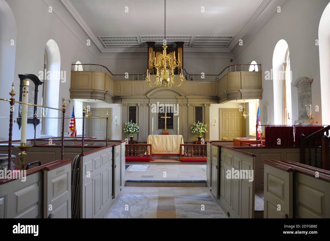 Bruton Parish Episcopal Church of British Colony, Williamsburg ...