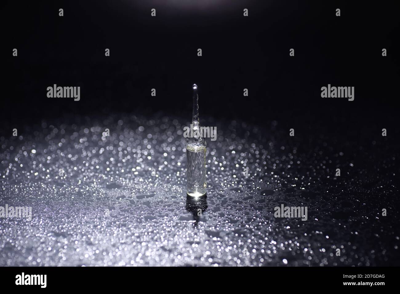 Medical drug in ampoules. Medicines for injection Stock Photo - Alamy