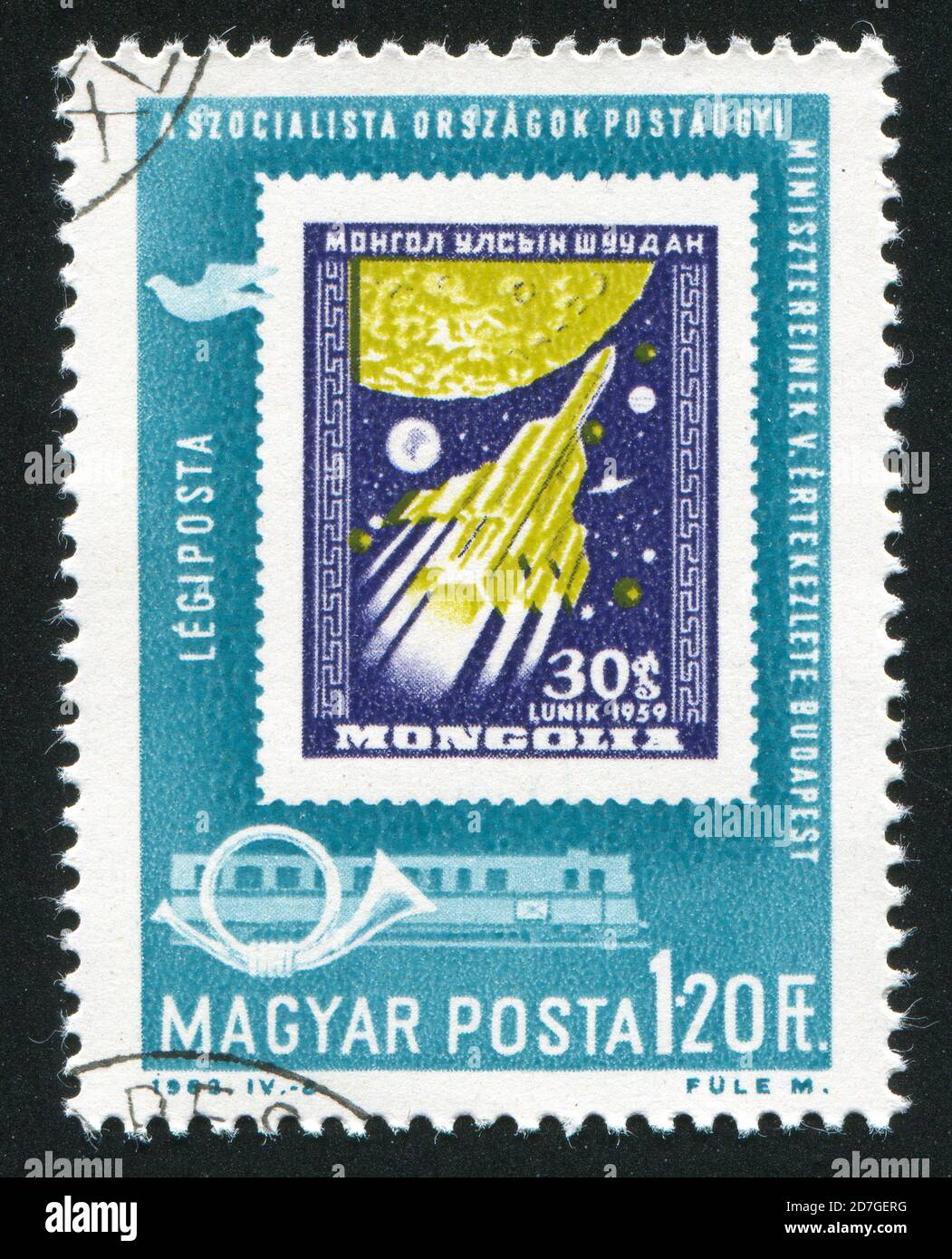 Hungary circa 1963 postage stamp hi-res stock photography and images ...