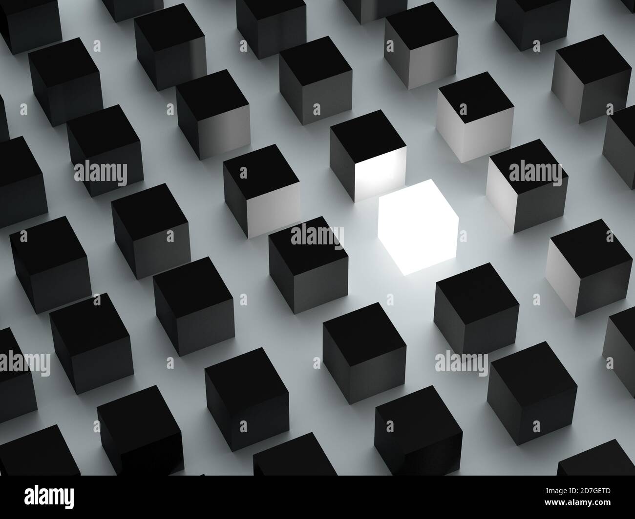 Shining cube hi-res stock photography and images - Alamy