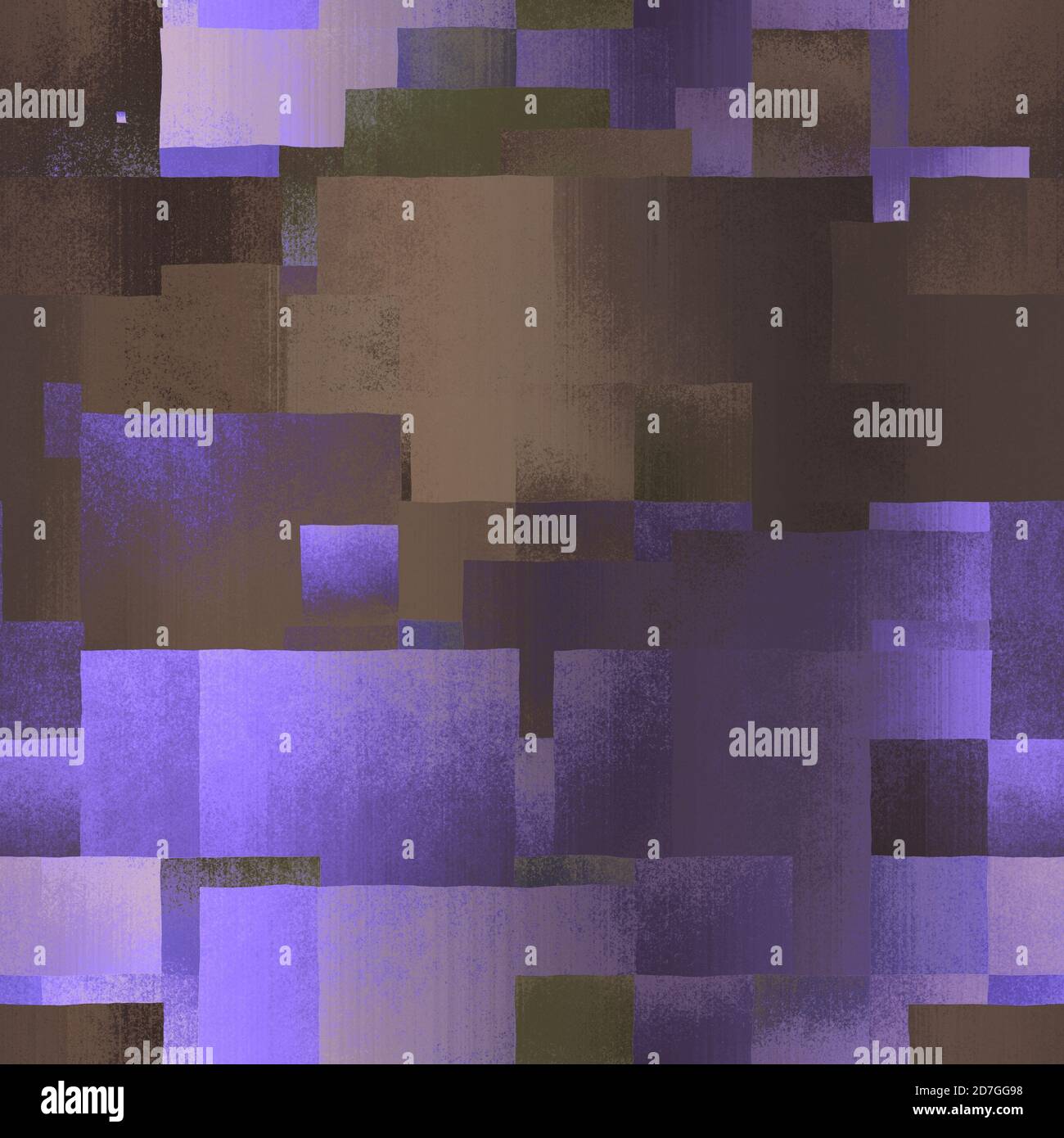 Seamless rectangle geo tile mosaic pattern swatch Stock Photo - Alamy