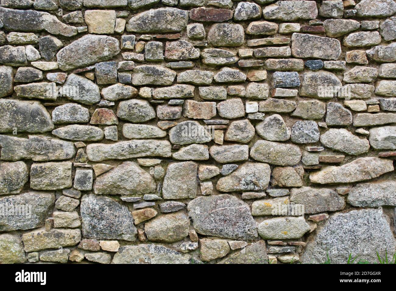 Traditional dry stone wall background Stock Photo - Alamy