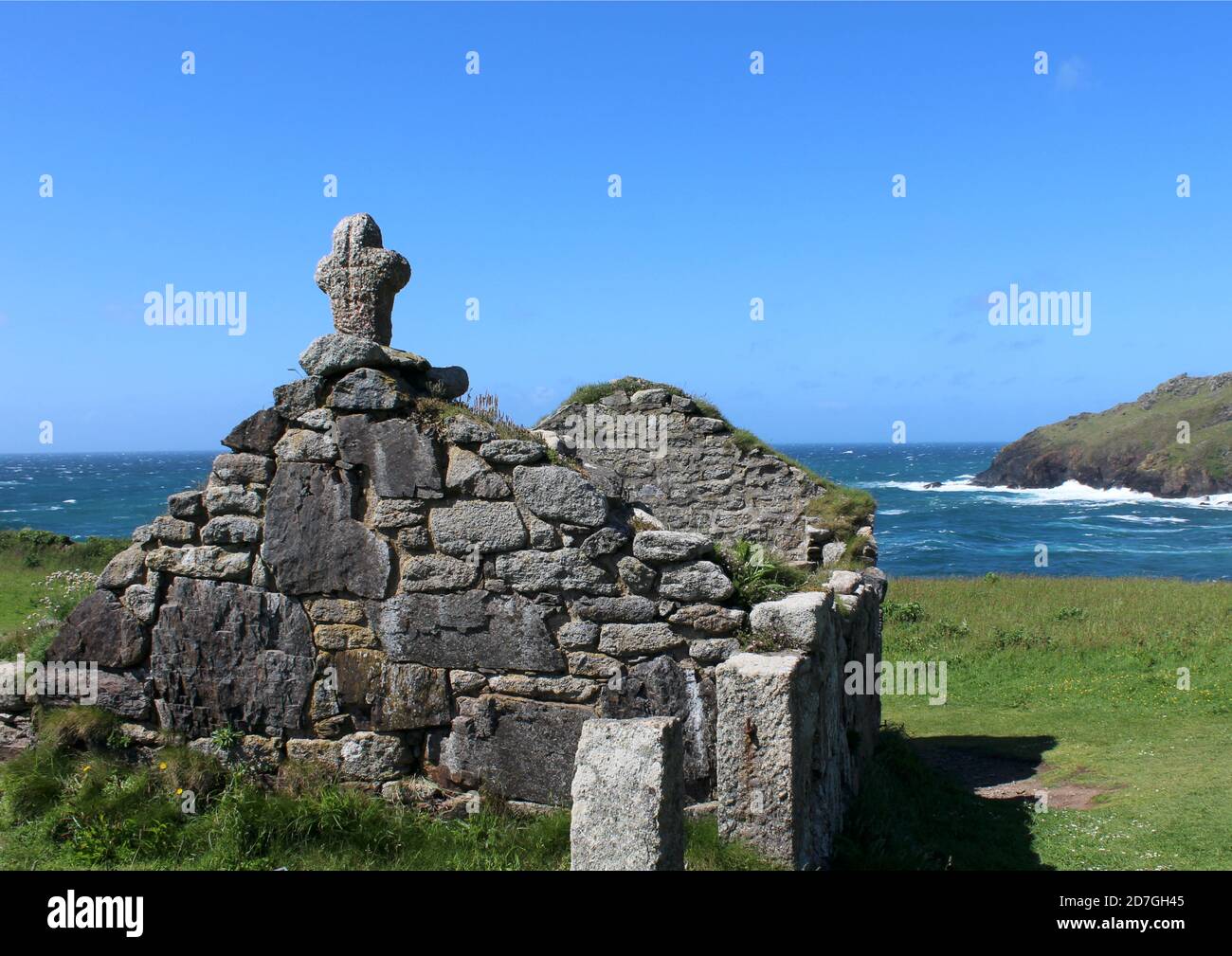 The remains of St Helen's Oratory, a tiny early christian chapel ...