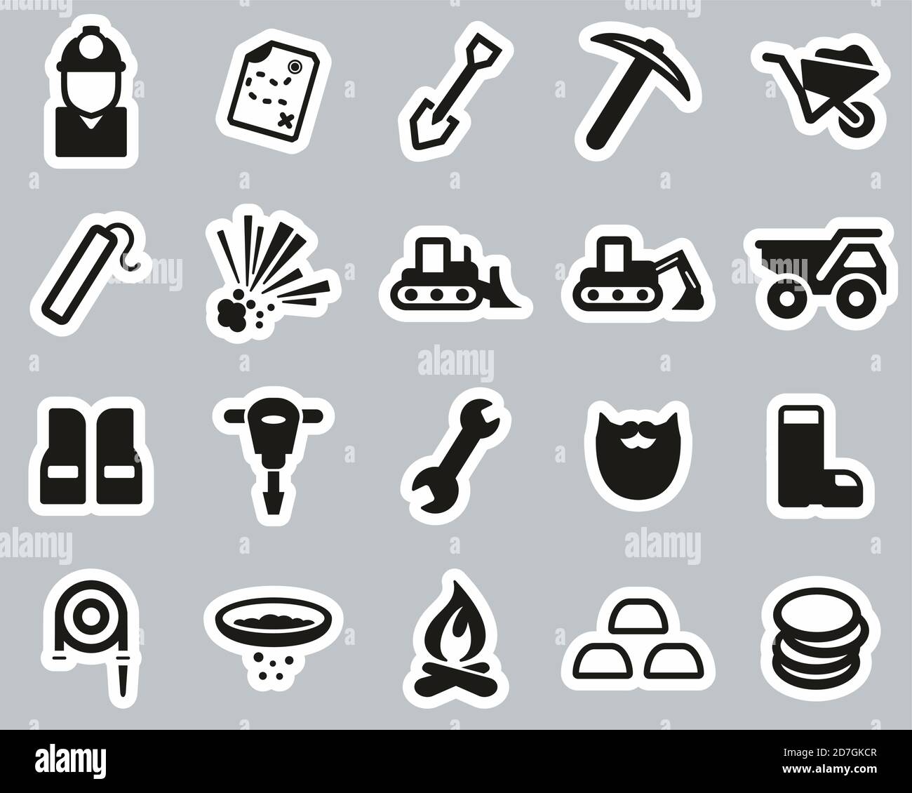 Gold Mining Symbols