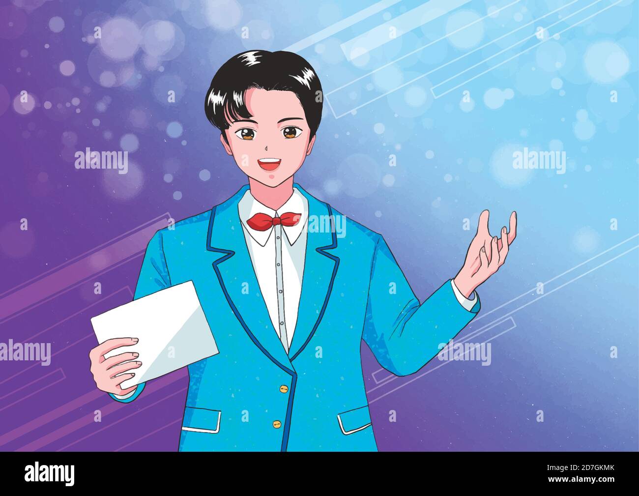 Singers performing Stock Vector Images - Alamy