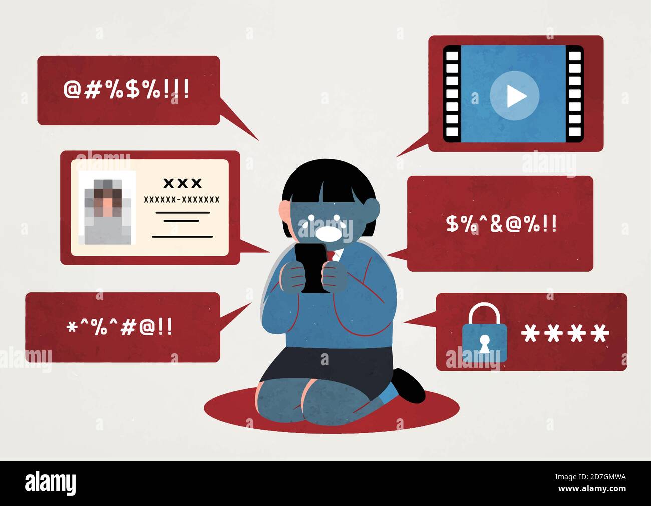 Online predator Stock Vector Images - Alamy